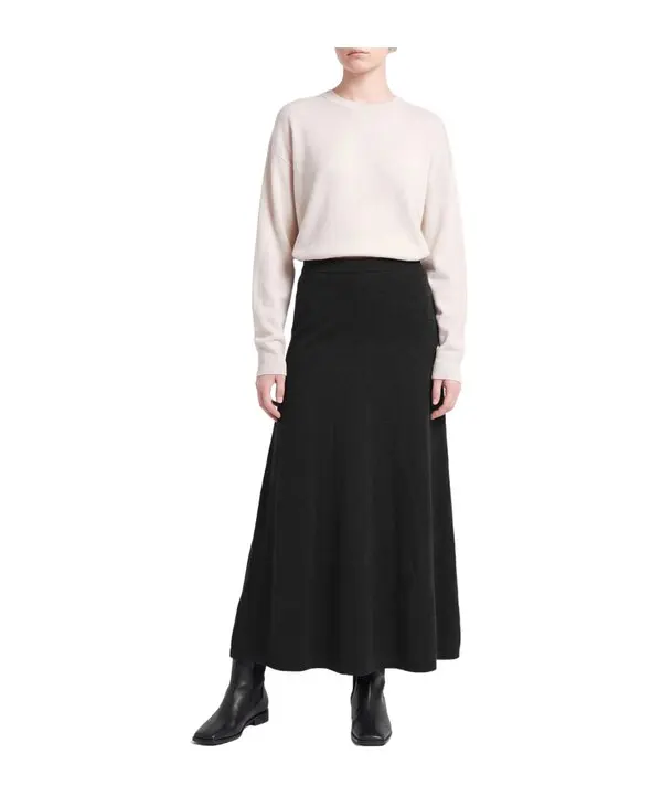 Balenciaga Midlength Woolblend Skirt