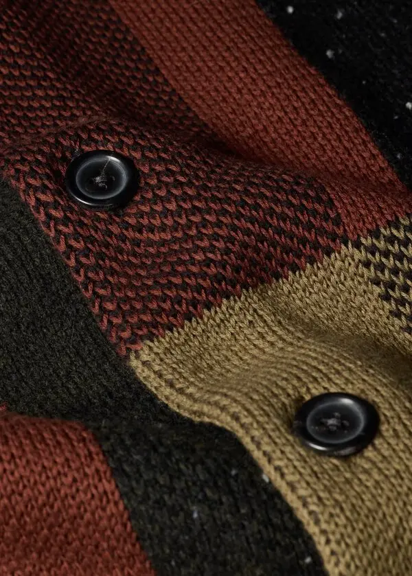 Paul Smith Pebbles Check Wool-blend Cardigan