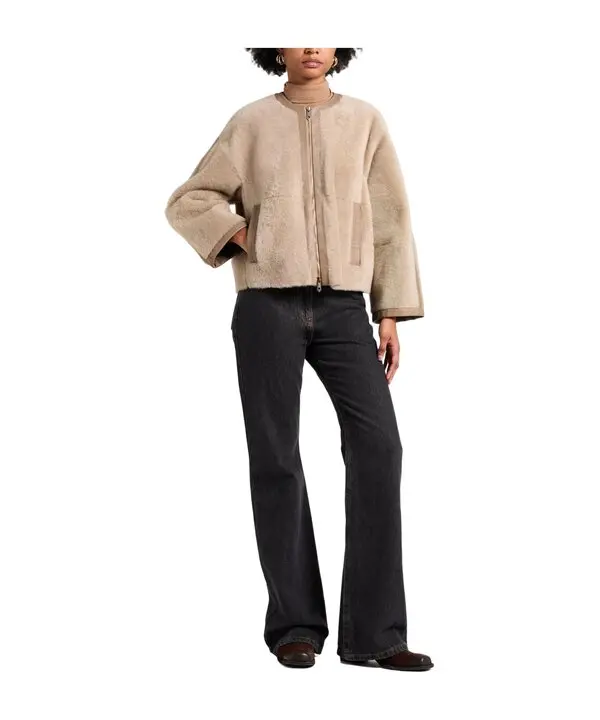 Max Mara Lambskin Jacket