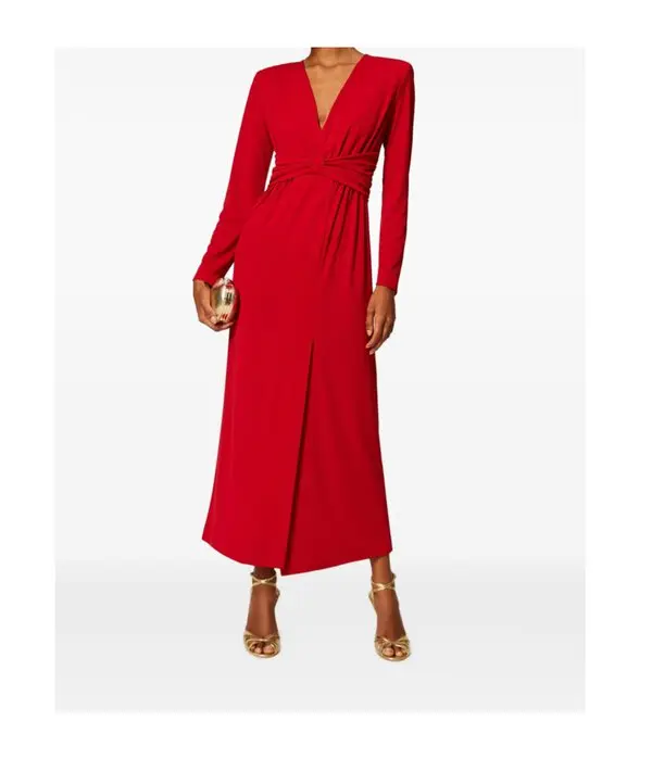 TWINSET Long Dress With Draping