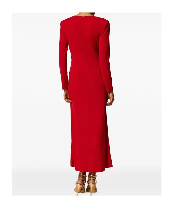TWINSET Long Dress With Draping