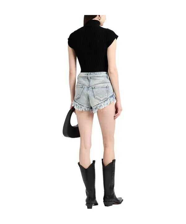 Isabel Marant Étoile Light-colored Denim Hot Pants