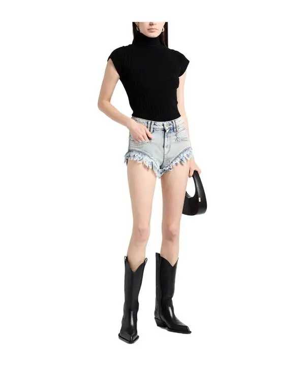 Isabel Marant Étoile Light-colored Denim Hot Pants