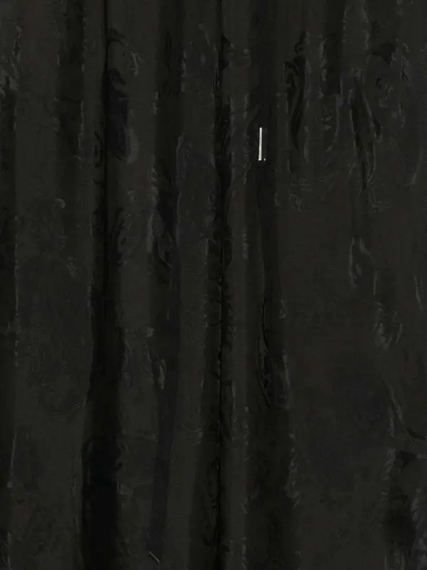 ANN DEMEULEMEESTER Paisley Jacquard Drawstring Trousers