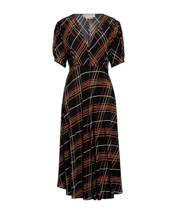 Marni Colorful Flared Skirt