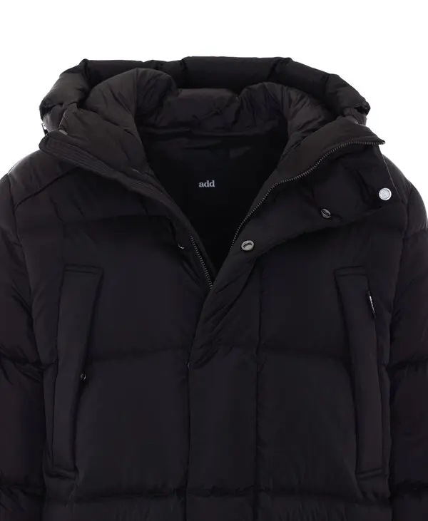Add Long-sleeved Down Jacket