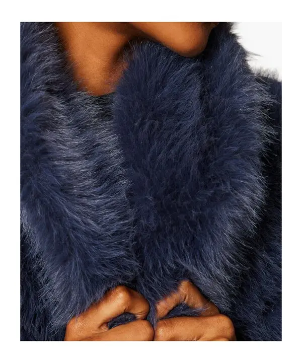 TWINSET Short Faux Fur Jacket