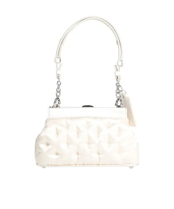 MAISON MARGIELA Mediumsize Satin Clutch - White