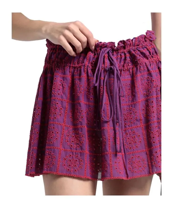 GANNI Color-block Cutout Short Dress