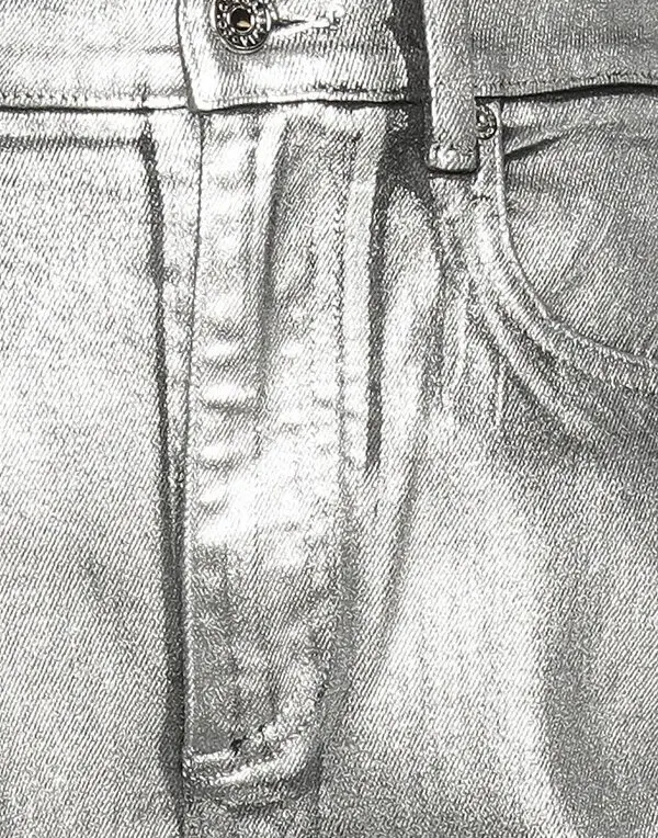 Dolce & Gabbana Metallic Denim Jeans