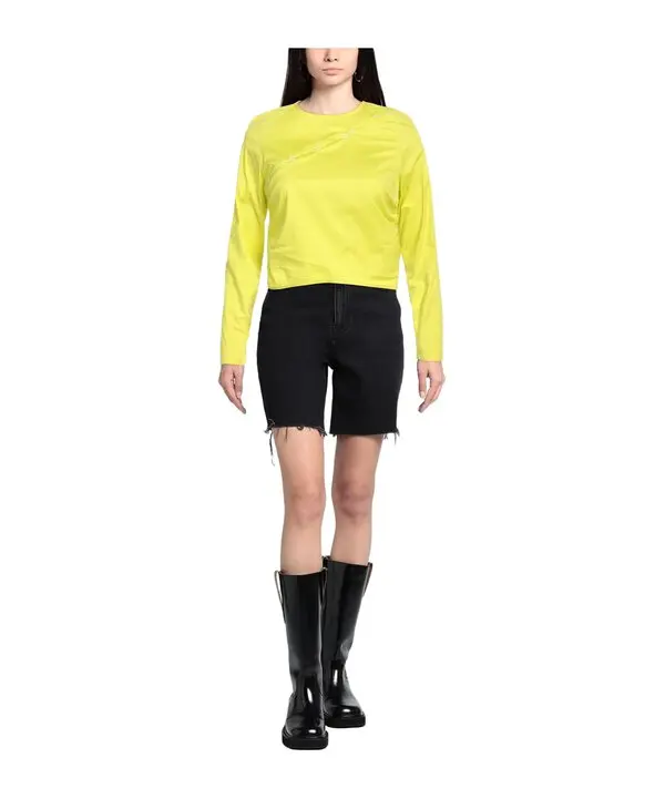 GANNI Solidcolor Stretch Top