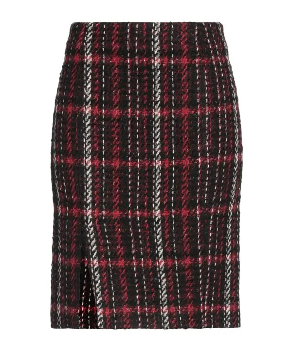 Marni Plaid Midi Skirt