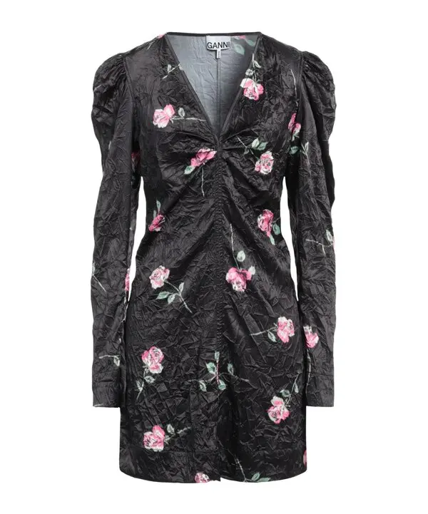 GANNI Floral Print Dress