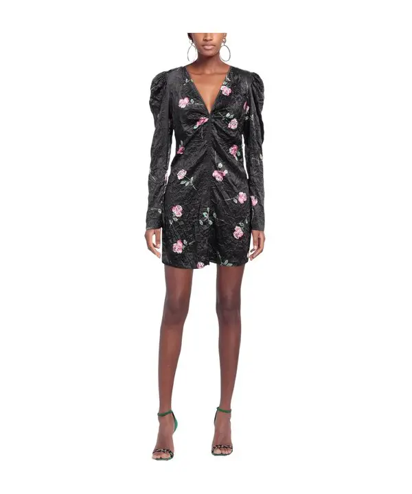 GANNI Floral Print Dress