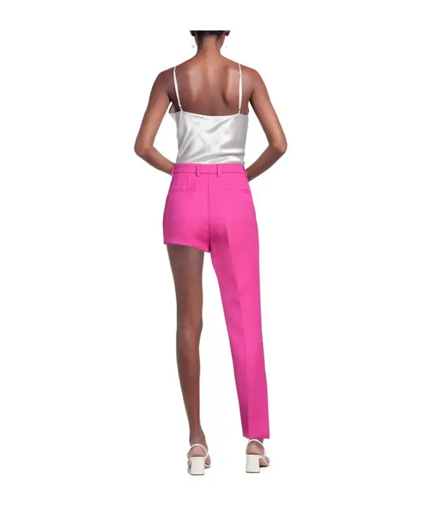 Dolce & Gabbana Solid-color Wool Trousers
