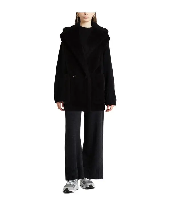 Max Mara Sleeveless Teddy Coat