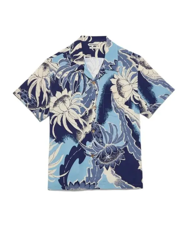 J.W.ANDERSON Camp Collared Shirt In Blue
