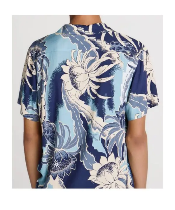 J.W.ANDERSON Camp Collared Shirt In Blue