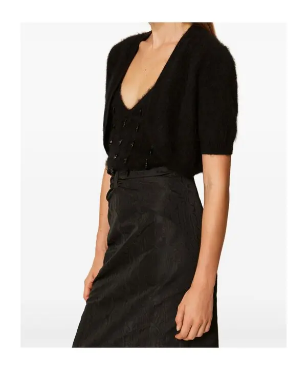 TWINSET Brushed Wool-blend Shrug