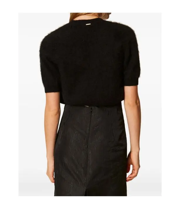 TWINSET Brushed Wool-blend Shrug