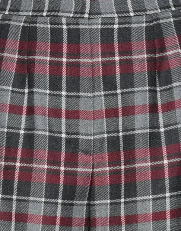 Dolce & Gabbana Plaid Midi Skirt
