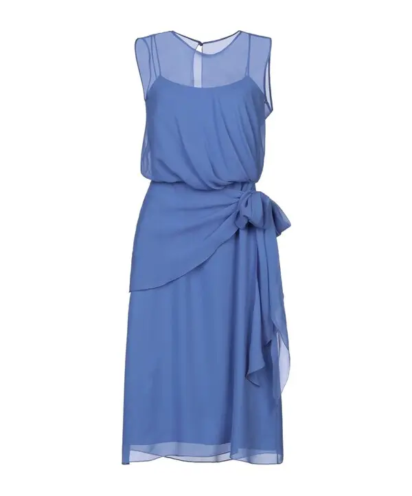 Max Mara Sleeveless Chiffon Dress