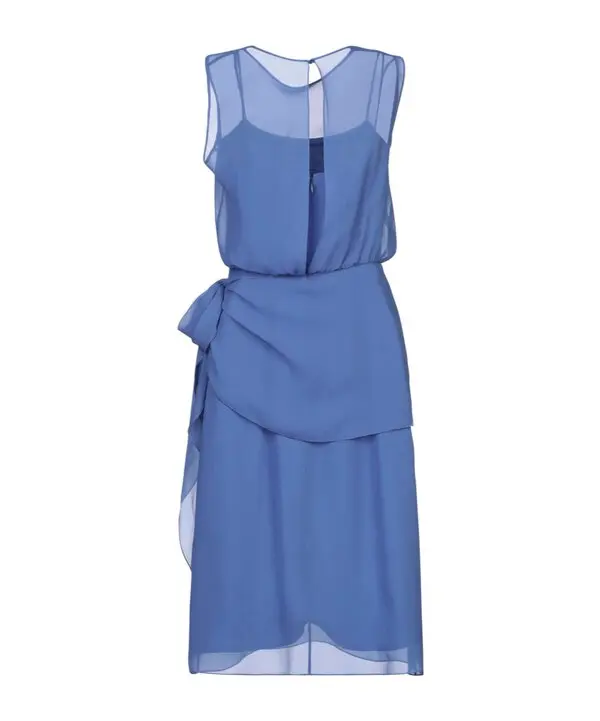 Max Mara Sleeveless Chiffon Dress