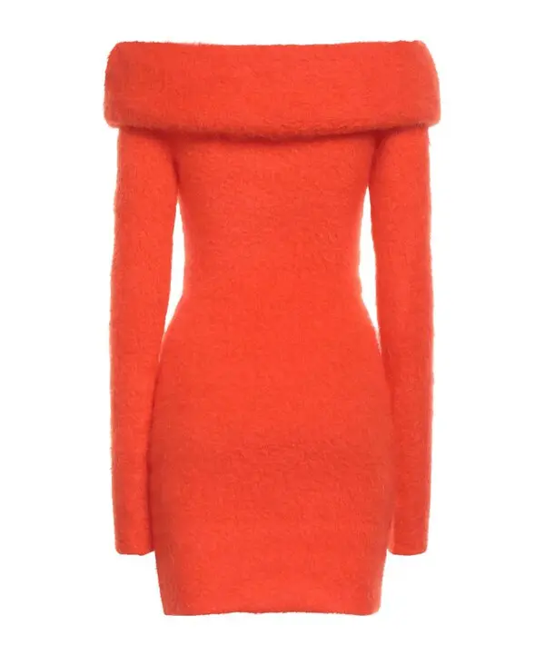 Isabel Marant Étoile Solidcolor Fitted Knit Midi Dress