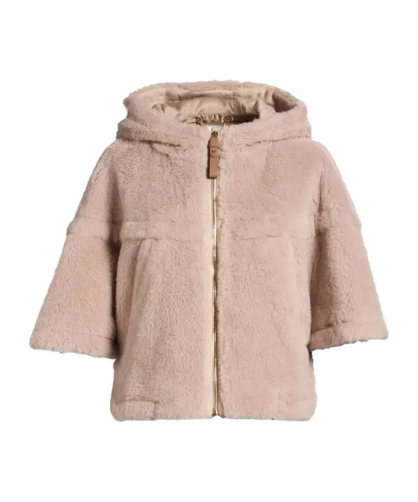 Max Mara Hooded Teddy Coat