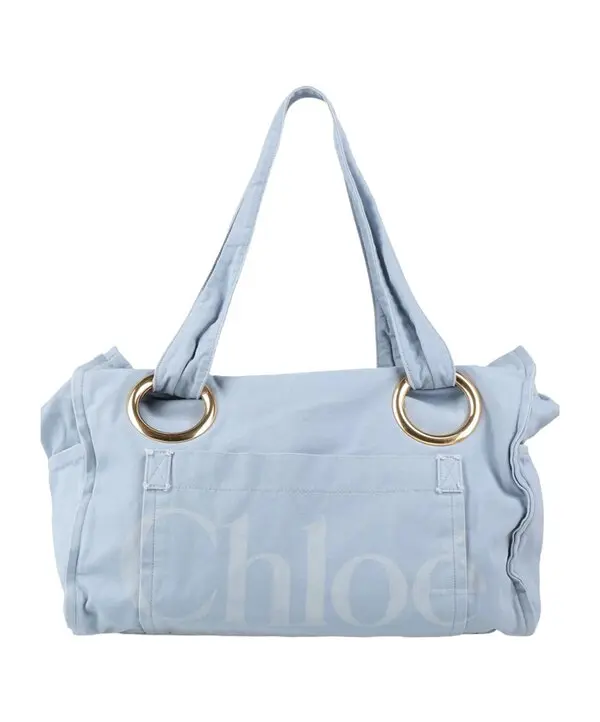 Chloé Large Canvas Bag - Blue