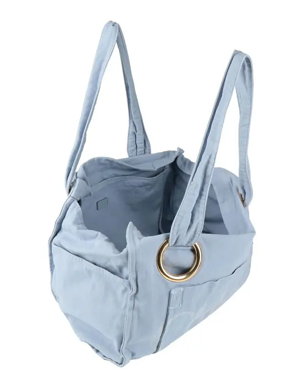 Chloé Large Canvas Bag - Blue