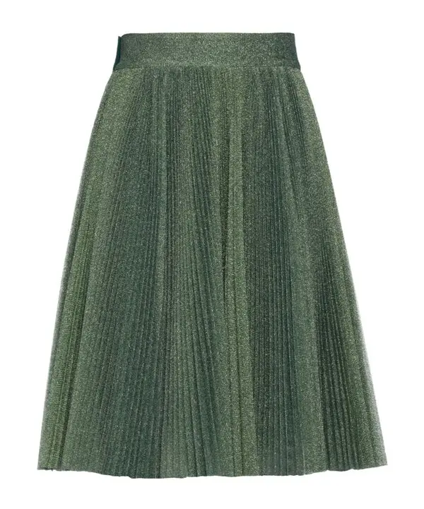Dolce & Gabbana Solid-colored Mesh A-line Skirt