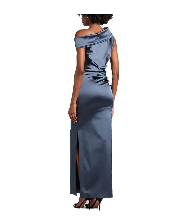 Max Mara Minimalist Fitted Evening Gown