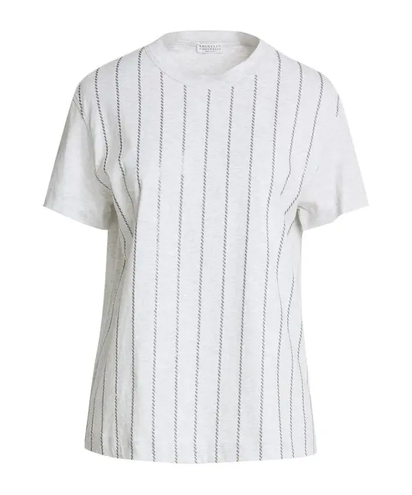 Brunello Cucinelli Solidcolor Shortsleeve Tshirt