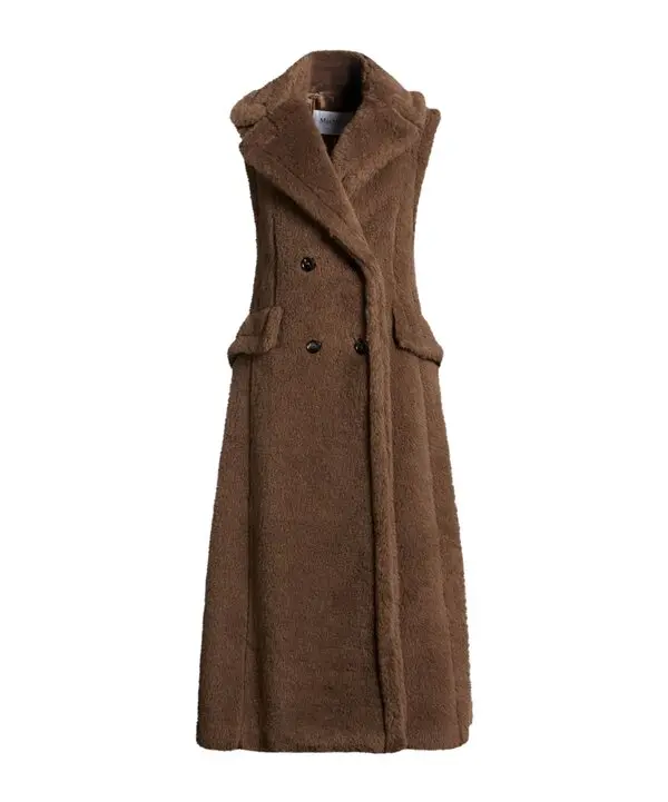 Max Mara Sleeveless Teddy Fleece Coat