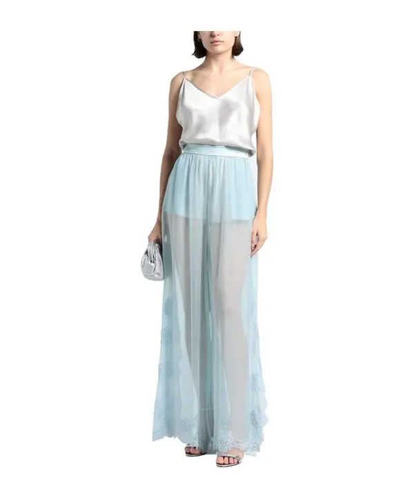 Dolce & Gabbana Minimalist Solid-color Lace Midi Skirt