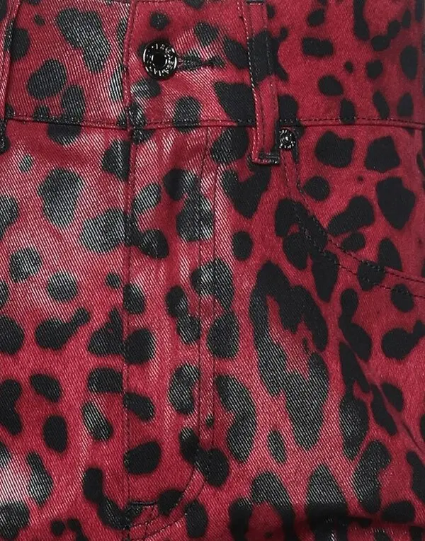 Dolce & Gabbana Leopard-print Stretch Jeans