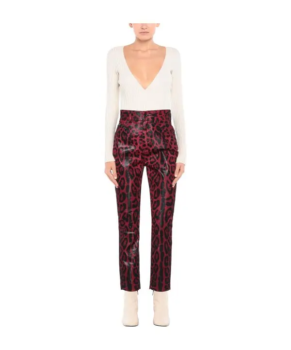 Dolce & Gabbana Leopard-print Stretch Jeans