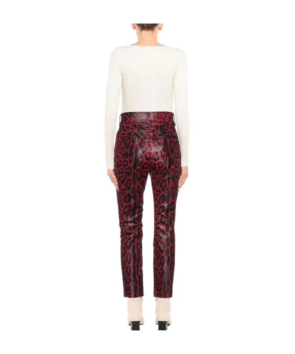 Dolce & Gabbana Leopard-print Stretch Jeans