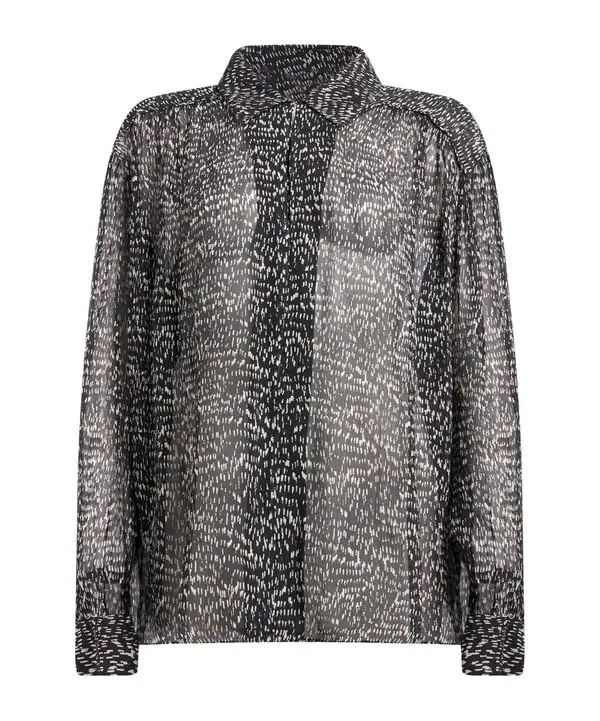 Rag & Bone Twotone Chiffon Shirt