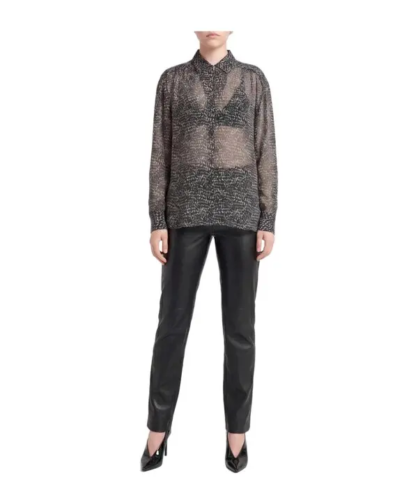 Rag & Bone Twotone Chiffon Shirt