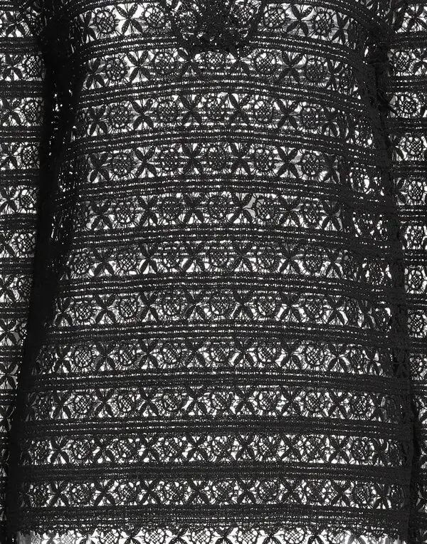 Saint Laurent Minimalist Longsleeve Lace Top