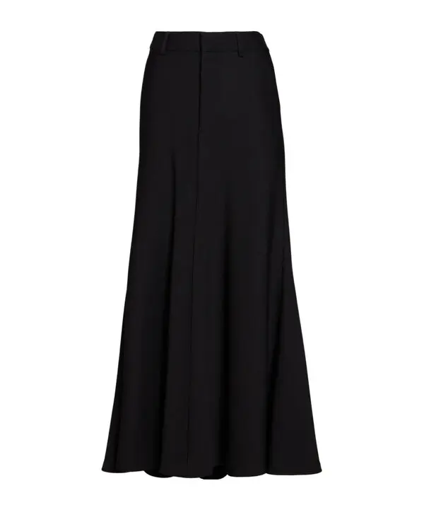 Balenciaga Simple Flared Skirt