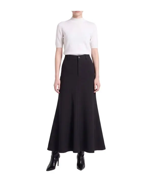 Balenciaga Simple Flared Skirt