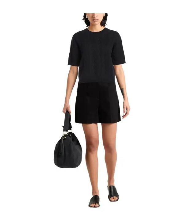 Max Mara Woolen Coarse Knitted Sweater