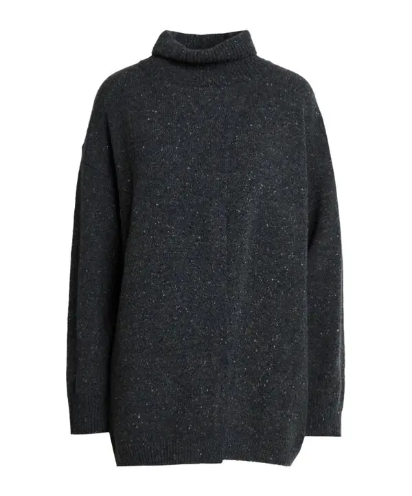 Max Mara Mélange Turtleneck Knit Sweater