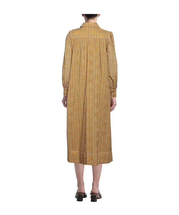 Tory Burch Plaid Shirt Dress