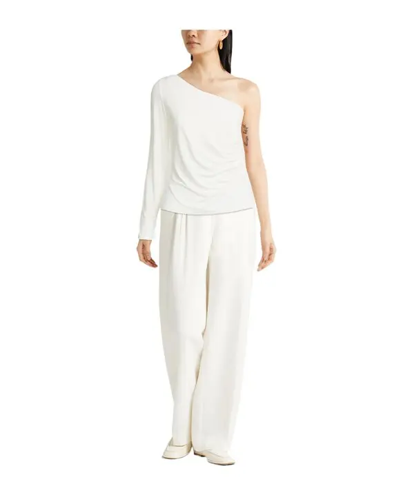 Max Mara Single-shoulder Knitted Top