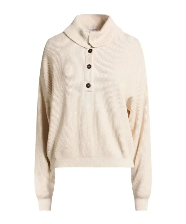Brunello Cucinelli Solid-colored Medium-thickness Knit Top