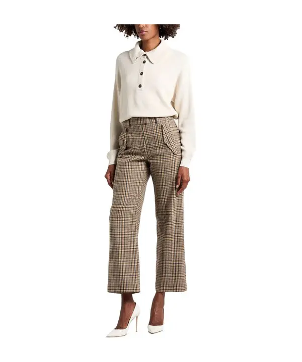 Brunello Cucinelli Solid-colored Medium-thickness Knit Top